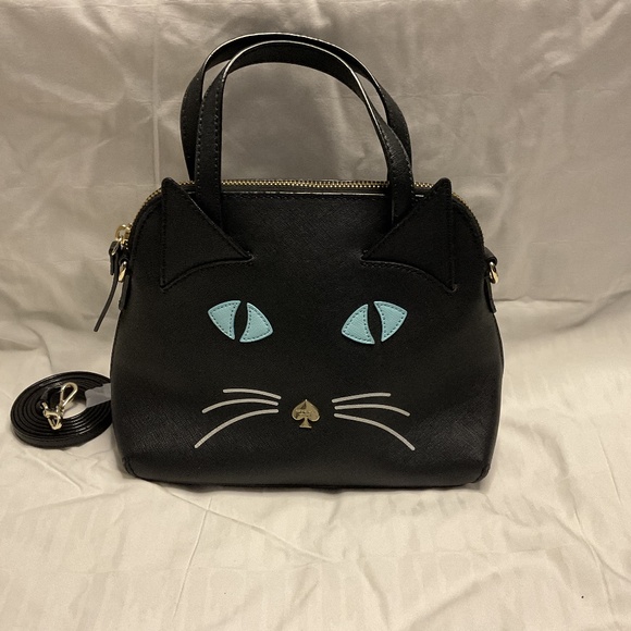 kate spade | Bags | Kate Spade Rare Cats Meow Maise Saffiano Cross Body ...